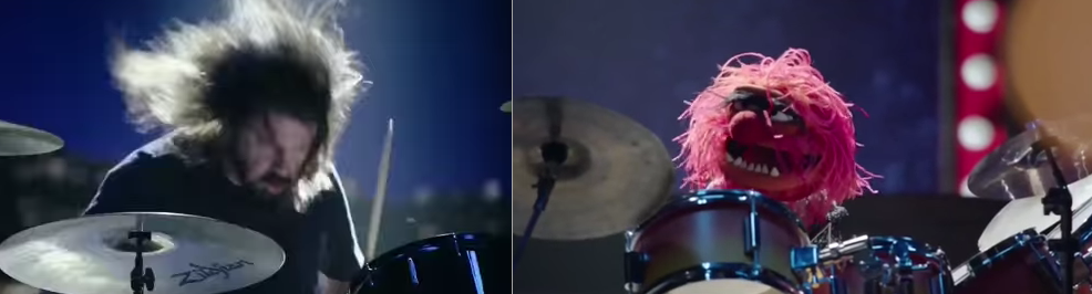 Dave Grohl « Learn to Fly »…again with the Muppets – Gonzo Music